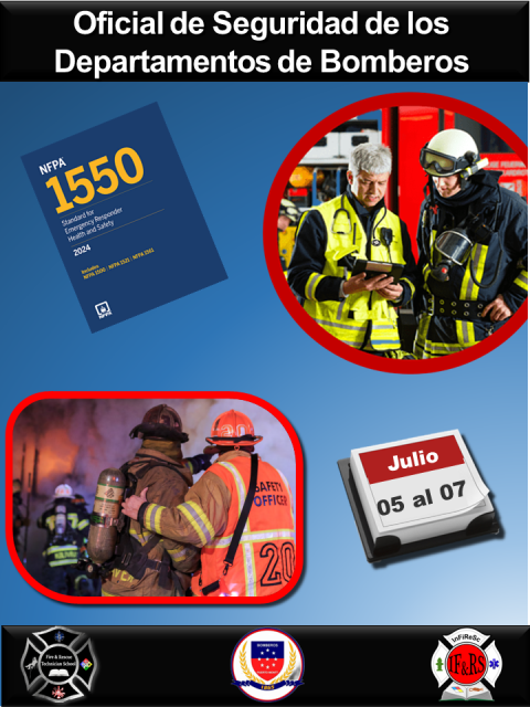 Landing Oficial de Seguridad NFPA 1550 | Firetec School